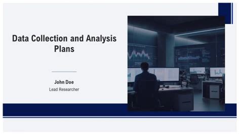 Data Collection And Analysis Plans Ppt Guidelines At