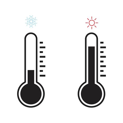 Thermometer Temperature Hot Or Cold Icon Vector For Web Presentation Logo Infographic 3808374