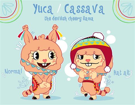 Happy Tree Friends Oc Llama Girl By La Cocotua On Deviantart