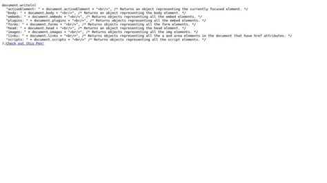 Html5 Course Javascript Element Objects Via Properties For Iframe