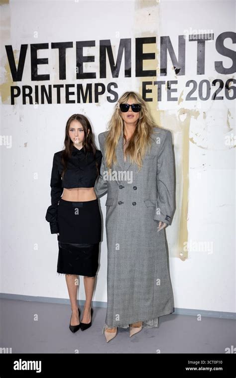 Leni Klum And Heidi Klum Attends The Vetements Womenswear Spring Summer