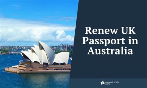 Renewing A Uk Passport In Australia