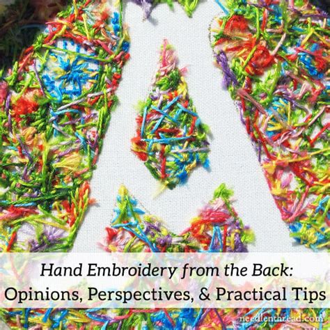Embroidery On The Backside Perspective Opinions And Tips