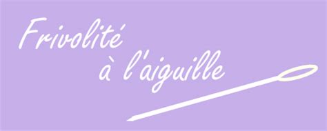 Frivolité à l aiguille La rosace avec deux z