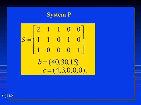 ppt chapter 6 the revised simplex method powerpoint presentation