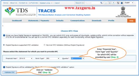 How To Do Digital Signature Supported Kyc Validation On Traces