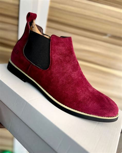 Original Chaussure Homme Daim Chaussures Daim Bottines Smart Décontracté Désert Dealer Enfiler