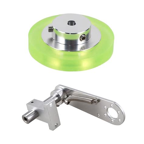 200mm Aluminum Polyurethane Industrial Encoder Wheel Measuring Wheel