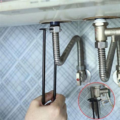 Sink Repair Wrench Portable Faucet Hose Spanner Multifunction Carbon Steel Sink Wrench Two