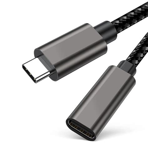 Usb Usb C Extension Cable Type C Male To Female Extender Cord Usb31 Gen2 100w Fast Charging