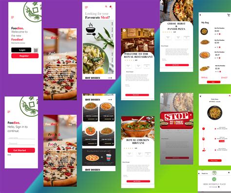 Food OrderingMobile App Ui UX Design On Behance