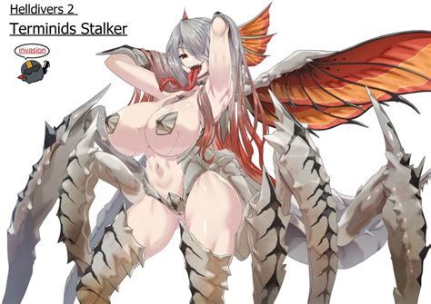 Helldiver And Stalker Helldivers Drawn By Torahime Roland Danbooru