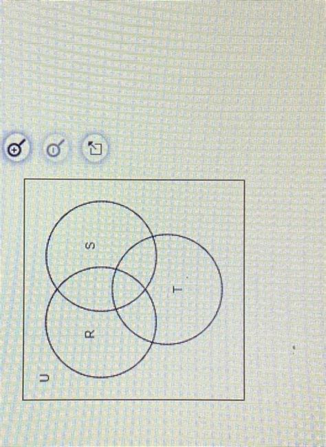 Solved Draw A Three Circle Venn Diagram And Shade The Chegg