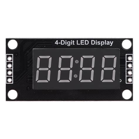 Fankhu 4 Digit Digital Display Module 036in Tm1637 Digital Tube