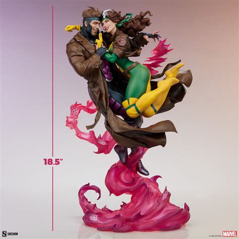 Rogue And Gambit Statues Pre Order