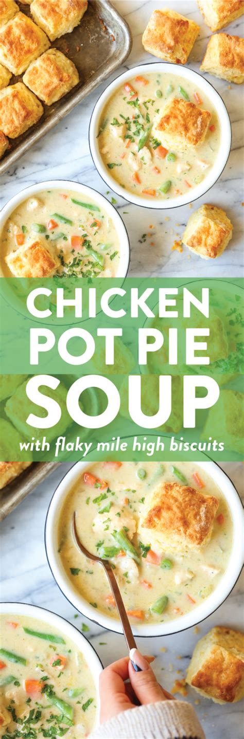 Chicken Pot Pie Soup Damn Delicious