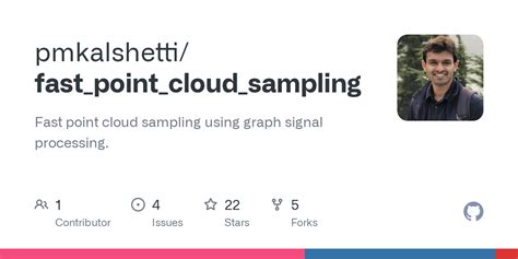 Github Pmkalshettifastpointcloudsampling Fast Point Cloud