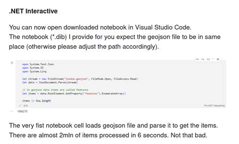 Try “processing Open Street Map Data With F And Net Interactive