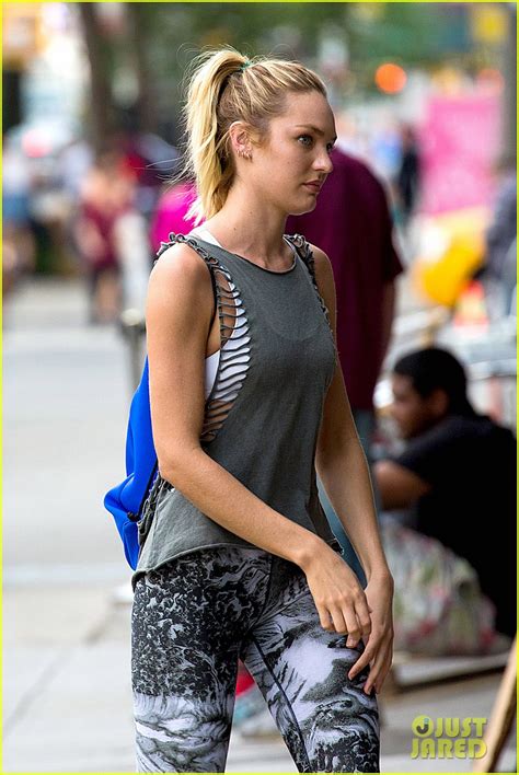 Candice Swanepoel Has The Most Chic Gym Outfit In Town Photo Candice Swanepoel Photos