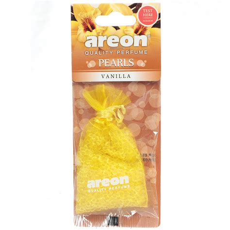 Ароматизатор в машину подвесной, мешочек, Areon, Pearls Ваниль, 704-ABP ...