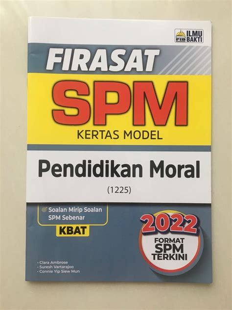 Firasat Spm Pendidikan Moral Kertas Model Hobbies And Toys Books