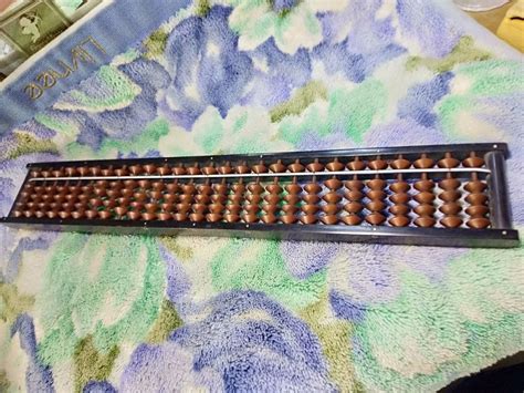 Vintage Japanese Soroban Abacus With 27 Columns Hobbies And Toys