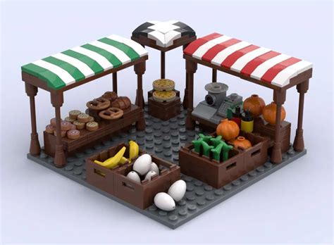 Lego Modular Market Moc Artofit