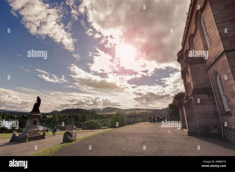 Sculpture To Flora Macdonald Inverness Castle House Of Sheriff Court