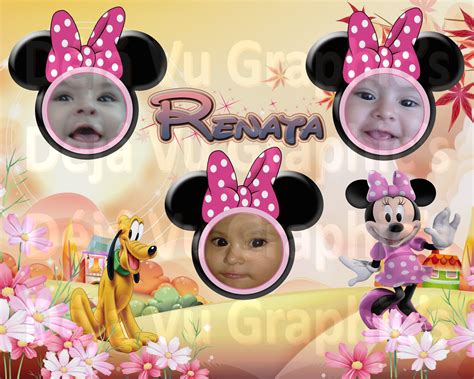 Lubricar Grabadora Registrarse Fotomontaje De Minnie Mouse Leyenda