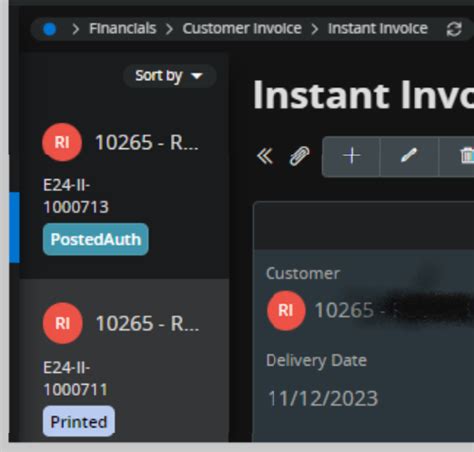 Customer Invoices With Errors Ifs Community