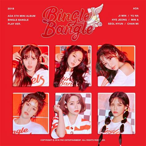 Aoa Bingle Bangle 5th Mini Album Album Cover By