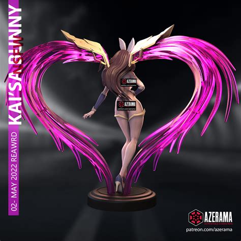 Archivo 3D KaiSa NSFW STL listo para impresión 3DIdea de impresión 3D