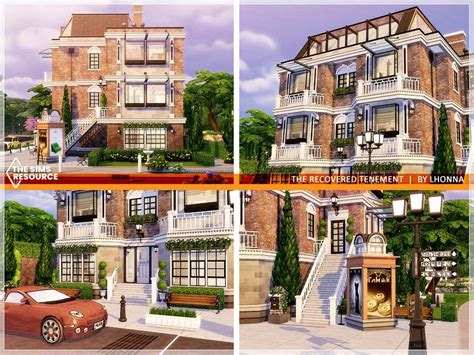 Многоквартирный дом Лоты Моды для Sims 4