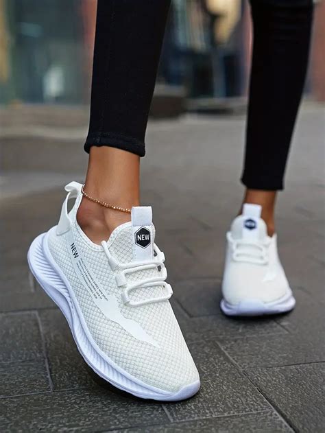 Flying Woven Casual Running Shoes Lace Fashion Outdoor Shock Temu Denmark
