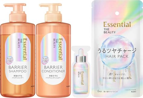 エッセンシャル ザ ビューティー 髪のキメ美容シャンプー・コンディショナーセット ヘアケア