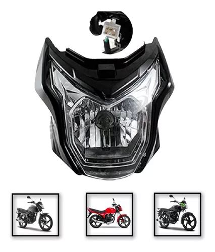 Faro C Bisel Negro 12 Vcc Ft 150 Gts Ft 150 Gts Roja 18 20