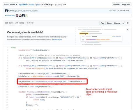 Qcubed Php Object Injection Cve 2020 24914 Fyhtech