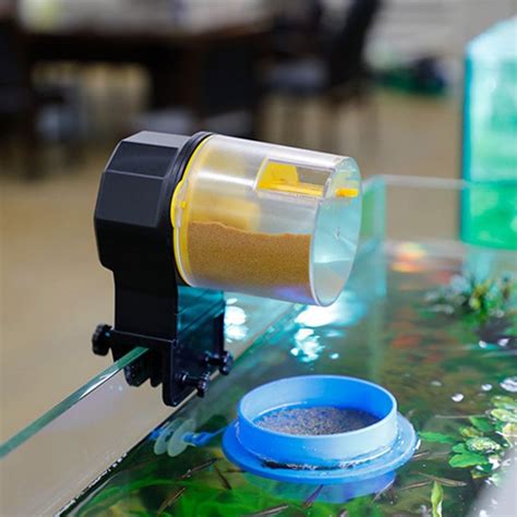 Electronic Automatic Fish Feeder Dispenser Timer TradeHut