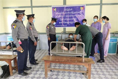 မောက်မယ်မြို့နယ် ပြည်သူ့ဆေးရုံ၌ စုပေါင်းသွေးလှူဒါန်း Information And Public Relations Department