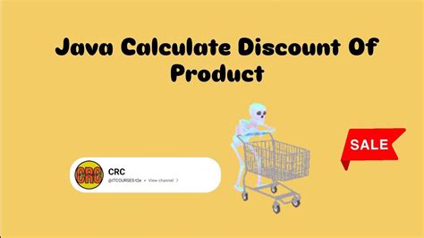 Java Calculate Discount Of Product Youtube