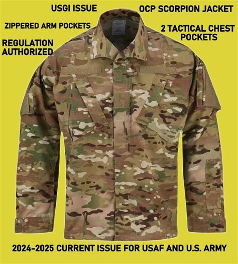 2025 Ocp Scorpion Combat Tactical Army Usaf Uniform J… Gem