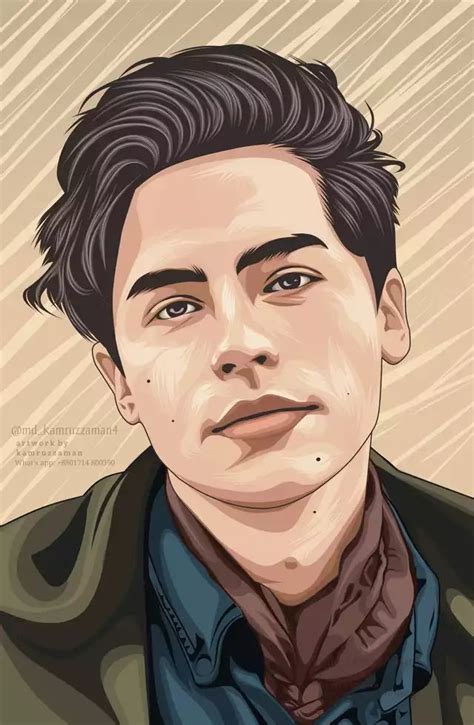 Vector Portrait Vector Portrait Face Illustration Portrait
