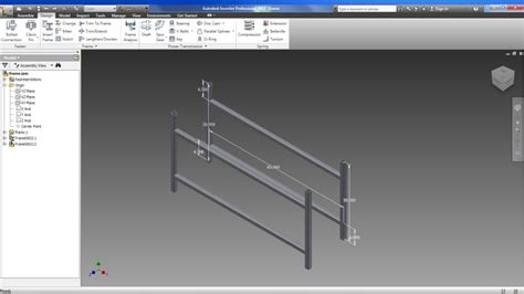 Making A Frame In Inventor Autodesk Inventor AutoCAD Forums