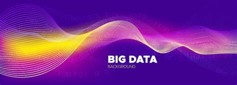 Premium Vector Visualization Of The Movement Of Information Particles