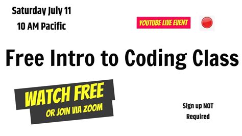 Coding Zoom Classes At Jerome Weeks Blog