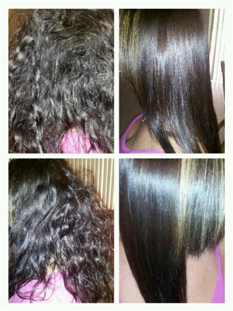 Hair Botox Before After Hair Treatment Soft Hair Botox Before And After