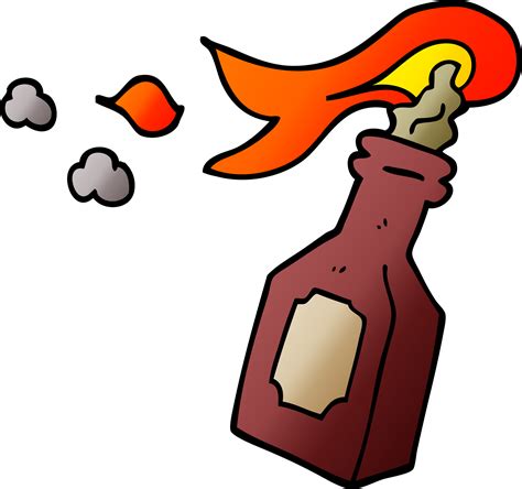 Cartoon Doodle Molotov Cocktail 45157665 Png