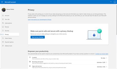What Is Microsoft Privacy Dashboard
