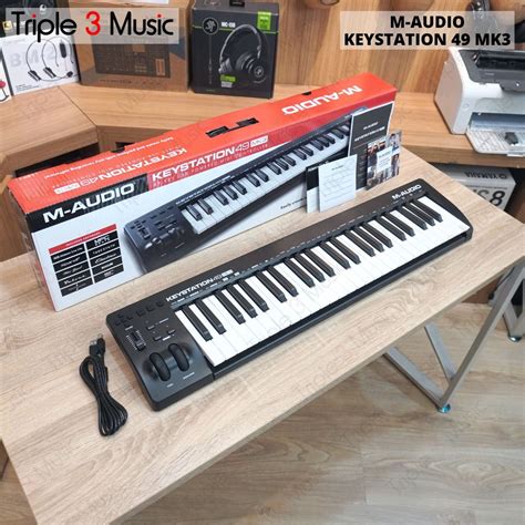 Jual M AUDIO Keystation 49 MK III Midi Controller Shopee Indonesia