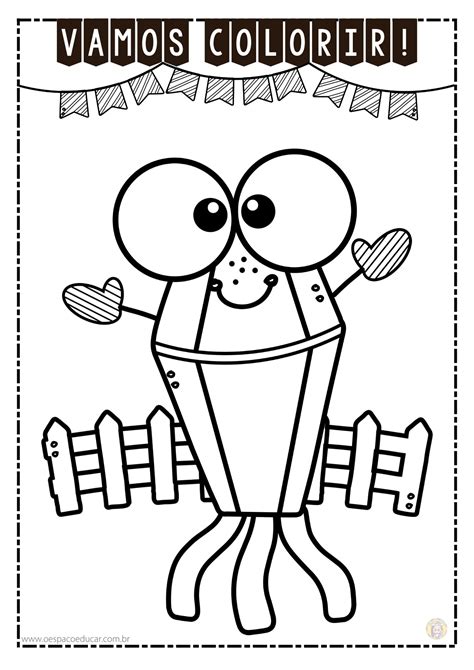 Free Imagens De Festa Junina Para Colorir